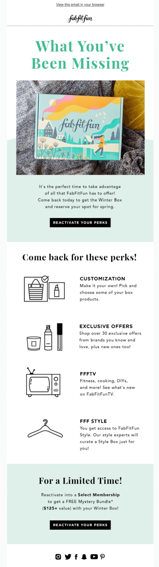 Best Win Back Email Examples for eCommerce Stores