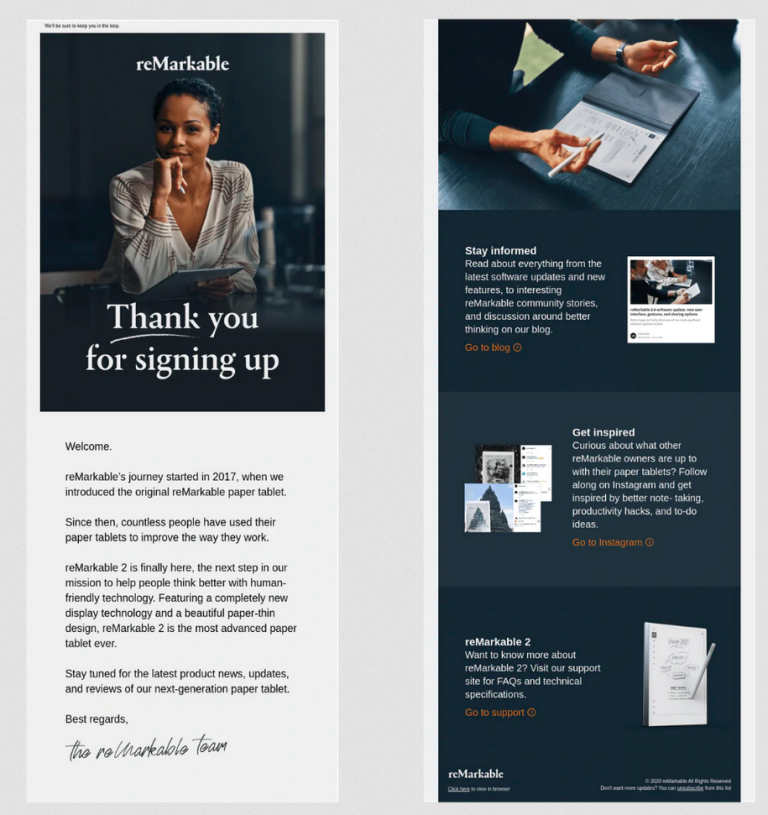 How to create an automated welcome email series effectively?