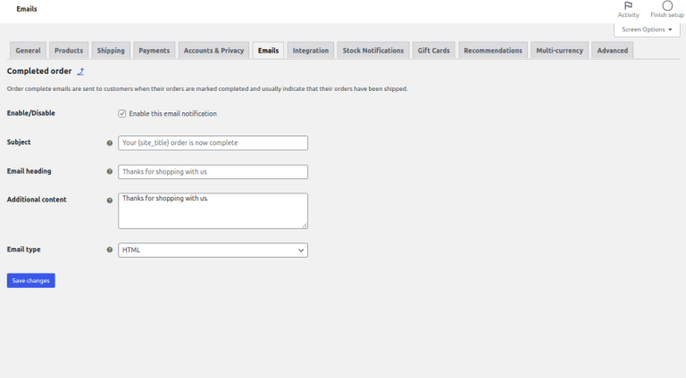 How to customize WooCommerce email? (settings, code & plugins)