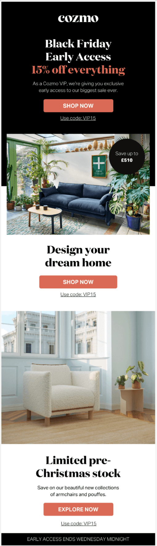 15 High-Converting Black Friday Email Examples (+Tips)