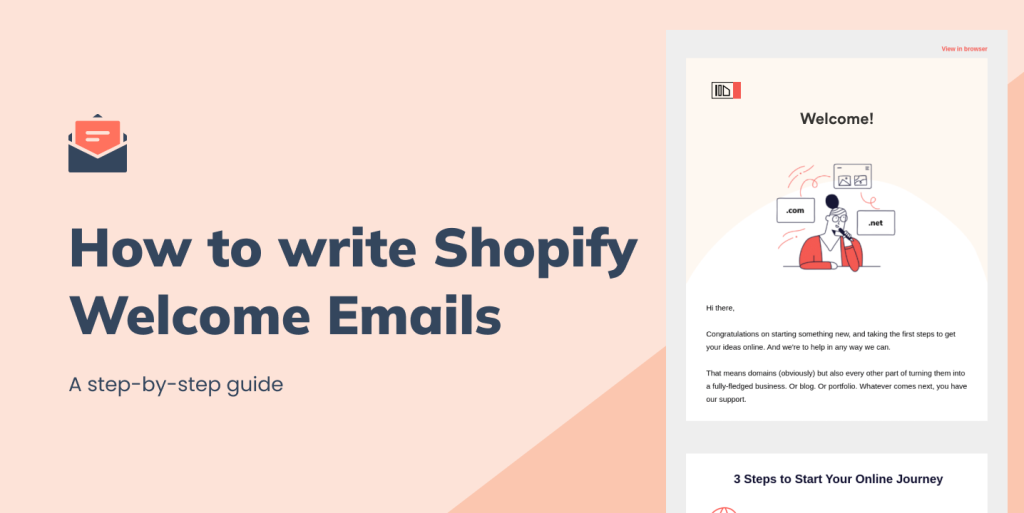 How to create a Shopify welcome email - A step-by-step guide