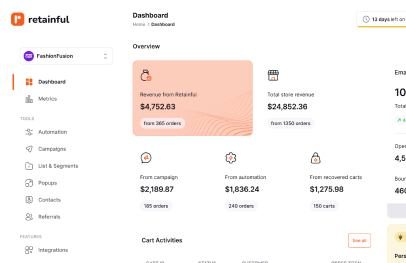 Retainful - Email Marketing Software for Ecommerce