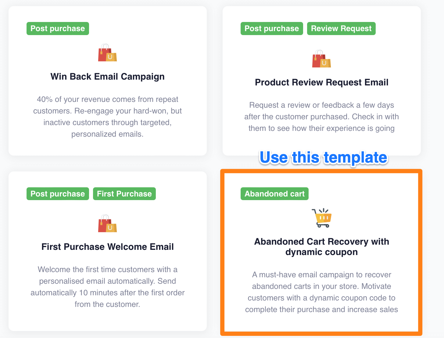 Abandoned Cart Emails: Examples, Templates & Best Practices