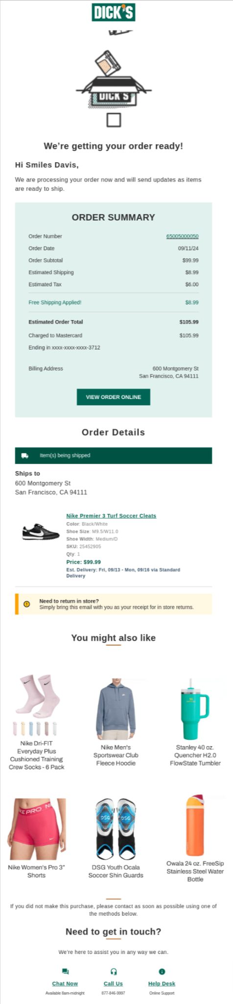 9 Best Order Confirmation Email Templates & Examples