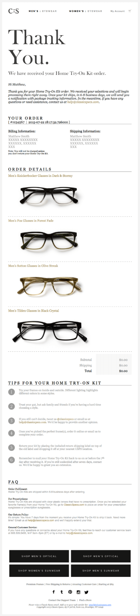 Order Confirmation Emails: Examples + Best Practices