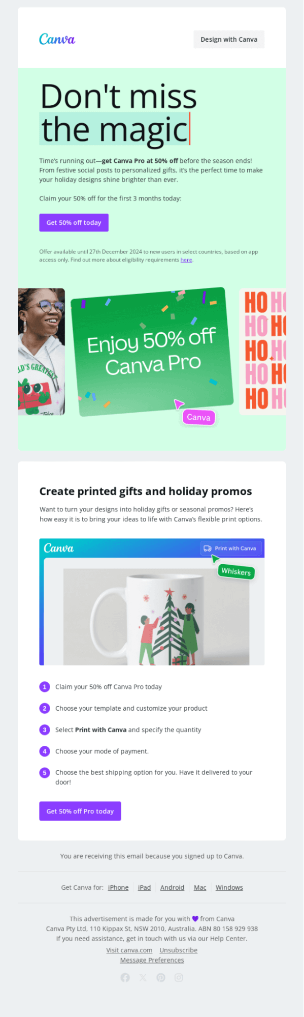 10 Best Discount Email Templates + Examples
