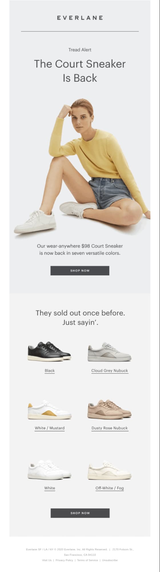 10 Best back in stock Email Examples (Tips + Free Templates)